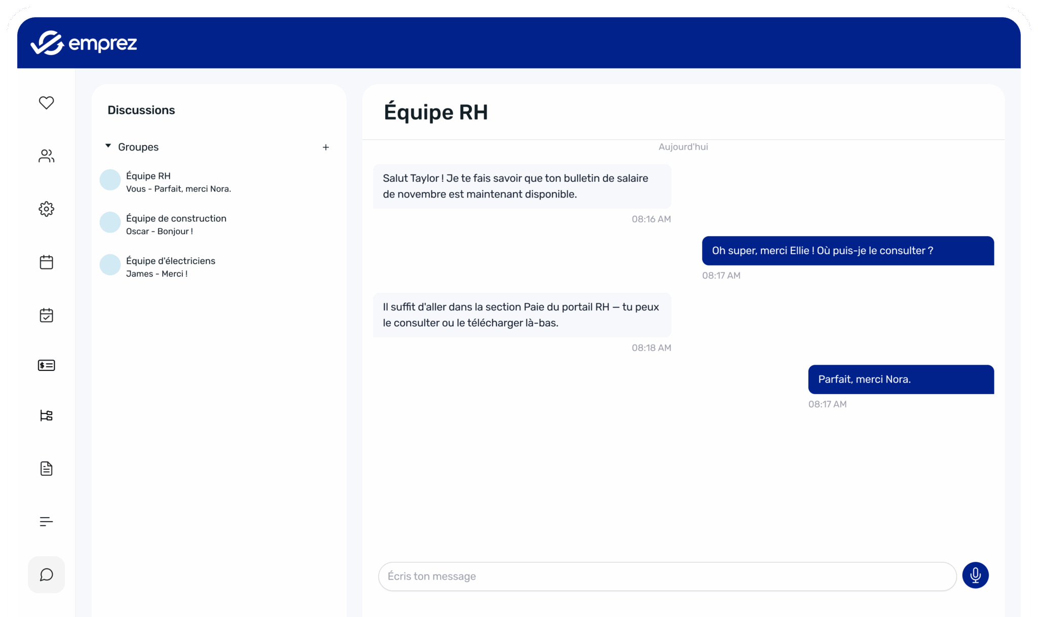 Communication | Emprez